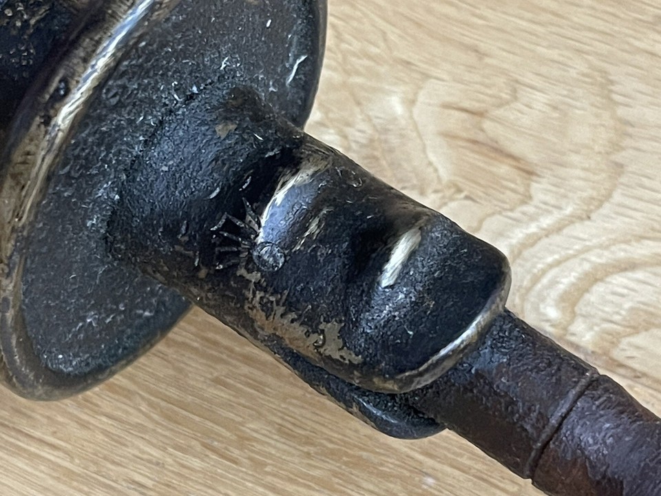 Antique Old Chinese Mace Weapon Sword Breaker | eBay