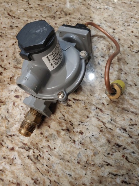 Fisher Integral Two-stage Propane LP Regulator R232-bbf for sale online ...