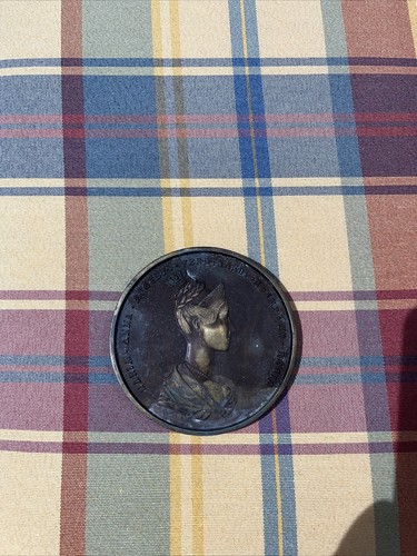 1 x Münze Medaille Untersetzer Maria Anna avgvsta Ferdinandi mm Messing ...