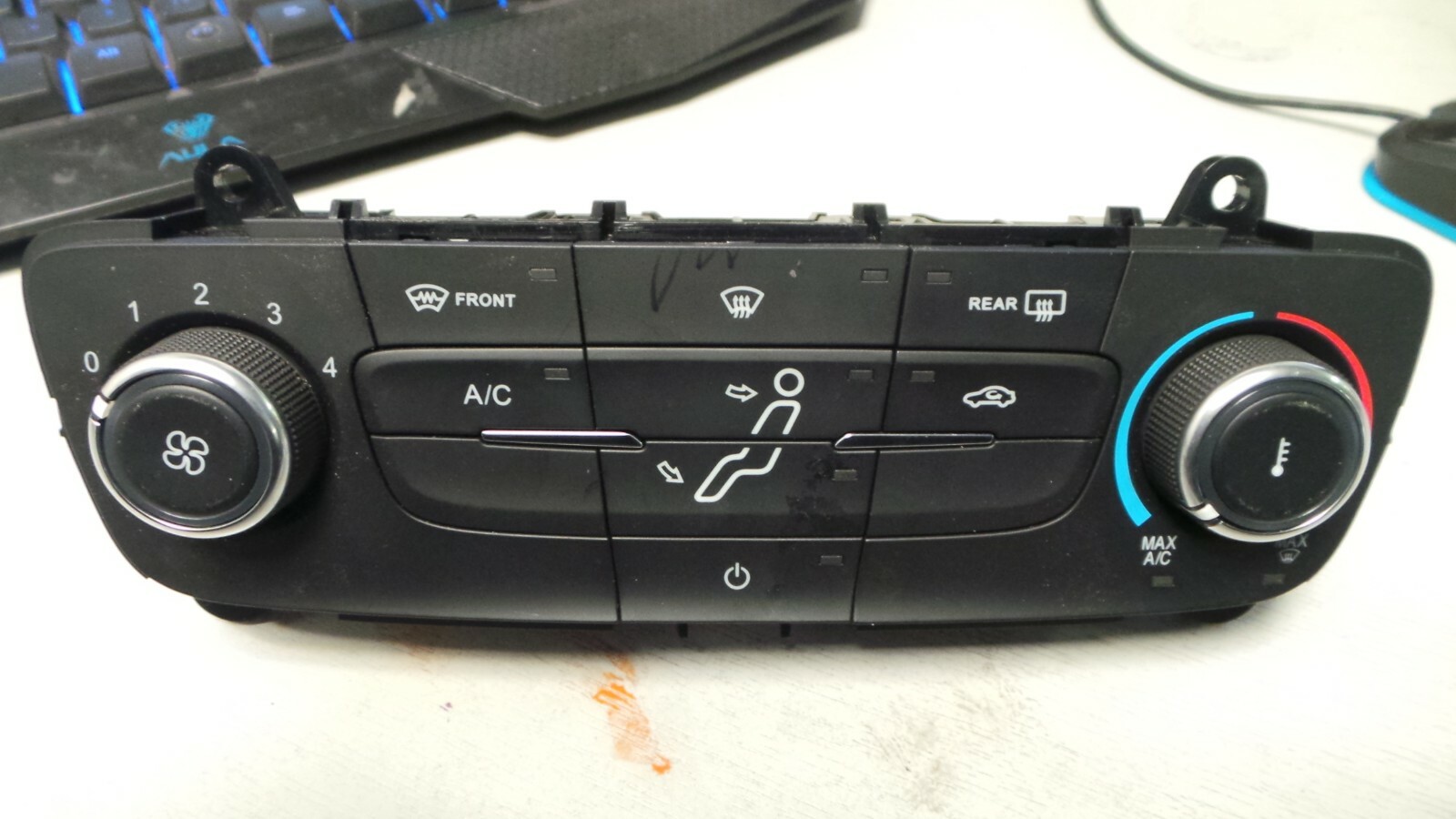 ford focus heater switches BASIC CTRL AC windscreen panel F1ET-19980-BF ...
