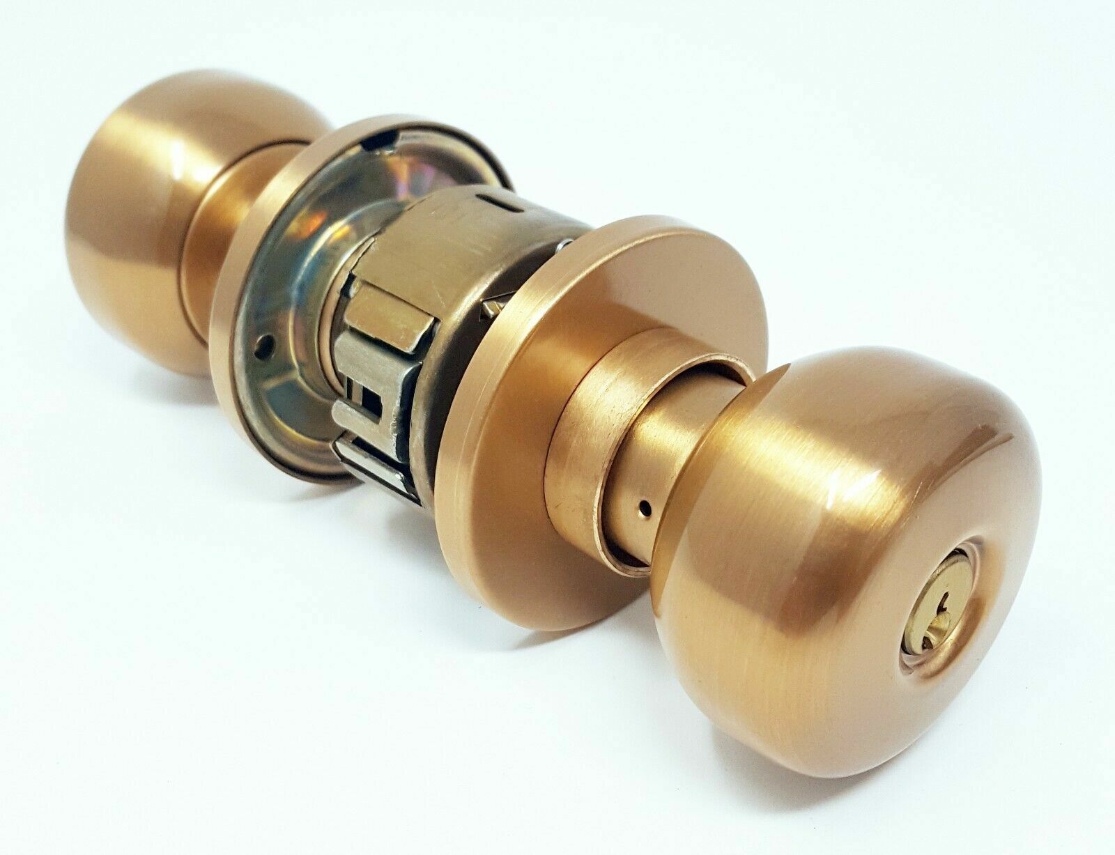 Yale 5419 LF US10 Finish Knob Lock Double Storeroom Closet Asylum | eBay