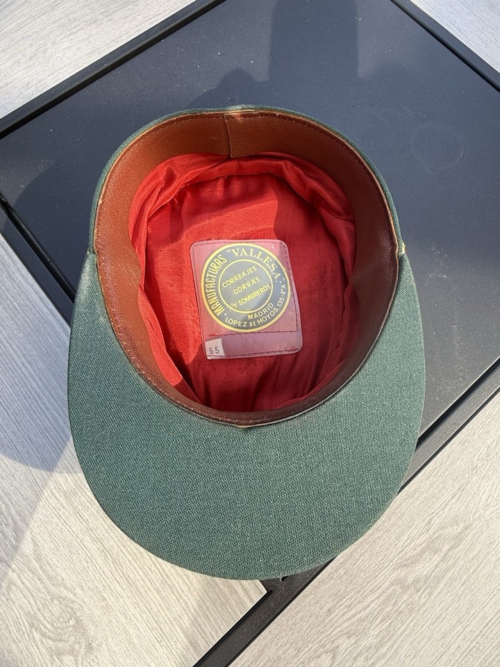 Spanish Fascist Guardia Civil Cap Hat Spain Franco | eBay