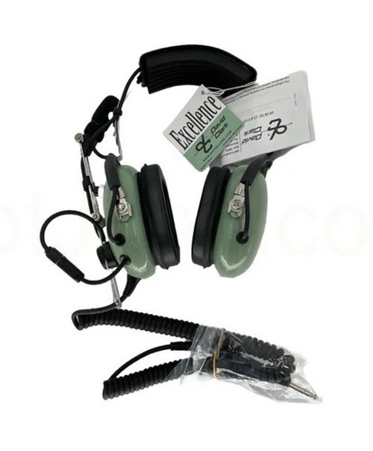 David Clark Pilot Comm Headset Aviation Model H3332 P/N 12304G-05 New ...