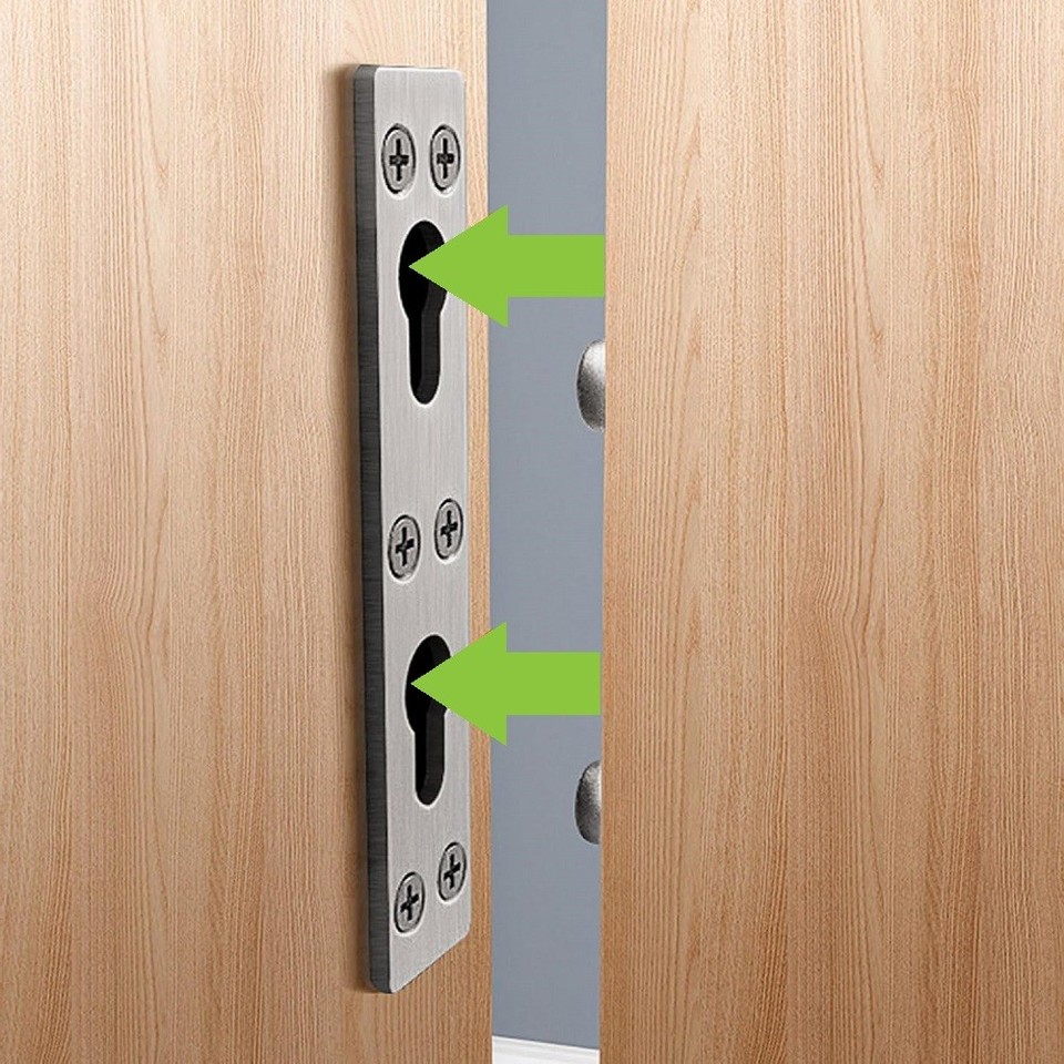 Bed Snap 900 Heavy-Duty Flat Wood Bed Frame Rail Fitting with Screws ...