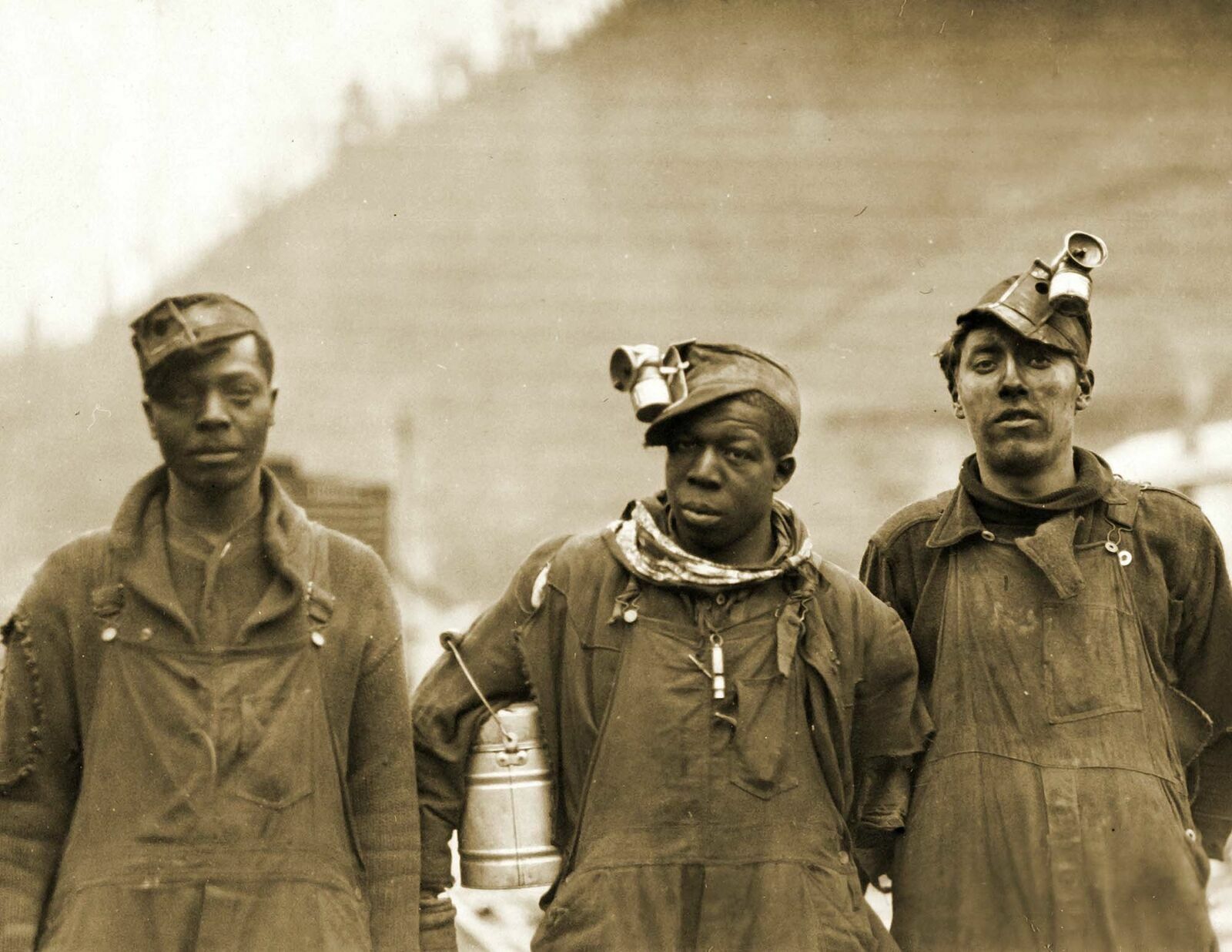 What did old time coal miners wear to work in Appalachia and other ...