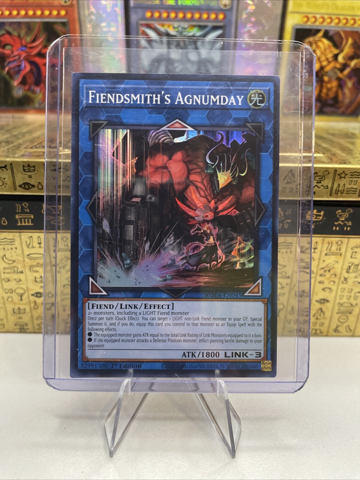 YU-GI-OH! Fiendsmith’s Agnumday ROTA-EN045 NM 1st Edition Super Rare | eBay
