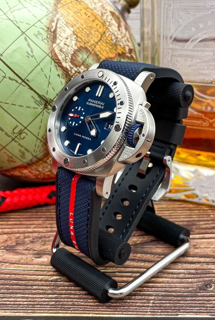 Panerai Submersible Blue Men's Watch - PAM01391 for sale online | eBay