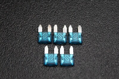 5 PACK ATM 15 AMP FUSES MINI FUSE BLADE STYLE CAR BOAT AUTOMOTIVE AUTO ...
