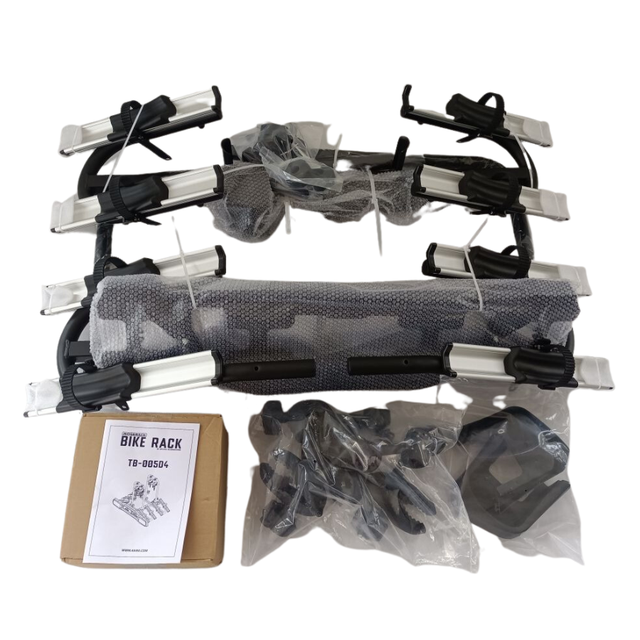 RIDGEBACK 4 BIKE V1 TOWBAR MOUNTED BIKE RACK / CYCLE CARRIER TOW BAR 7 ...