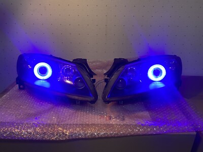Mazda RX8 RX-8 SE3P Blue LED RING HID Headlights Lamps Lights Head ...