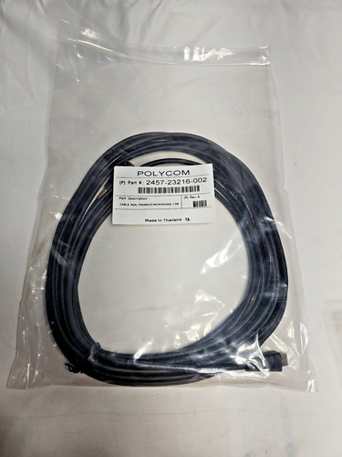 BRAND NEW POLYCOM 2457-23216-002 REAL PRESENCE 7.6M MICROPHONE ARRAY ...