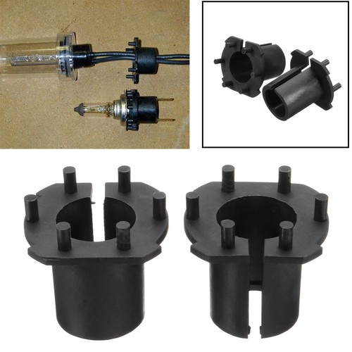 2x H7 HID Bulb Spacer Adapter Motorcycle Holders For Mazda 3 5 6 MX-5 ...