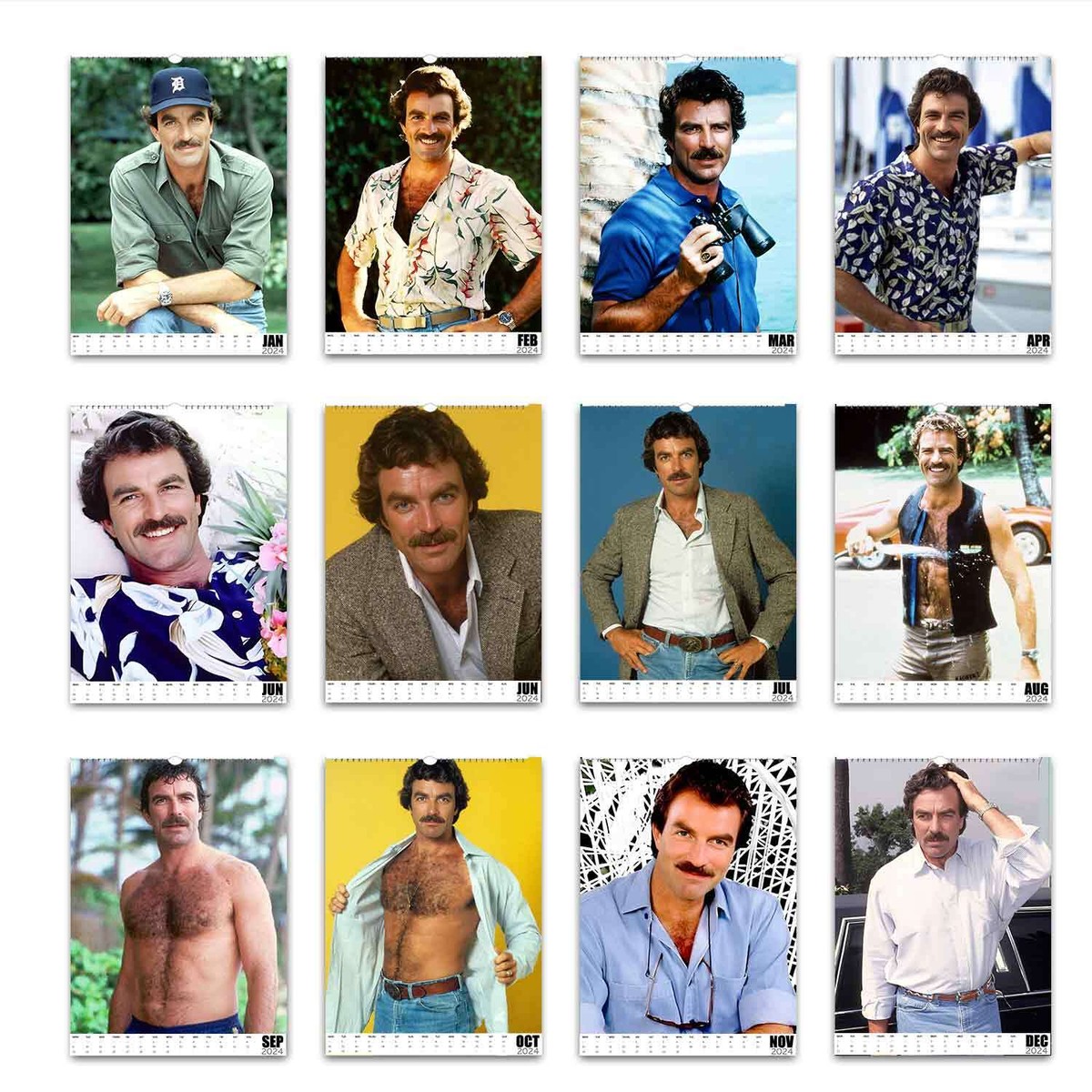 Tom Selleck 2024 Kalender The On Sale Calendar: May 2024