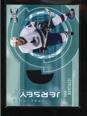 TODD BERTUZZI 2002/03 02/03 ITG BAP SIGNATURE SERIES JERSEY AG9143 | eBay