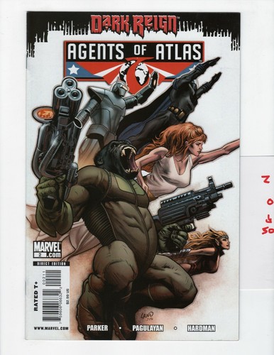 Agents of Atlas #2 VF/NM 2009 Marvel MCU Disney+ Agent Jimmy Woo z050 ...