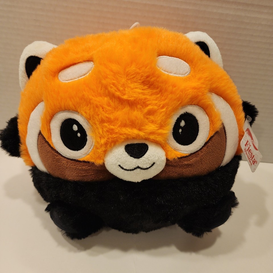 Fiesta Gumballs Red Panda Plush 8.5" Stuffed Animal New Soft Toy | eBay