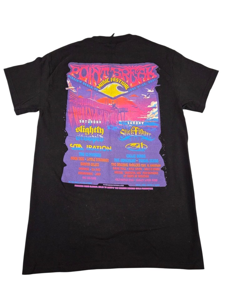 Point Break Music Festival Graphic Tee Gildan Sz S | eBay