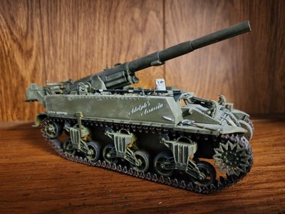 Hand Painted WWII M12 Gun Motor Carriage GMC "Adolph's Assassin ...