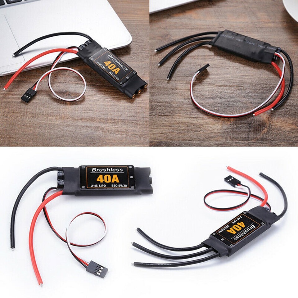 40A RC Drone Boat Aircraft Quadcopter Electronic Speed Controller ...