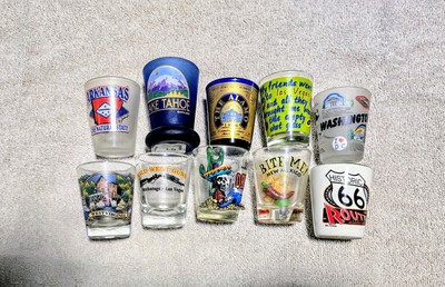 Vintage State Shot Glasses | eBay