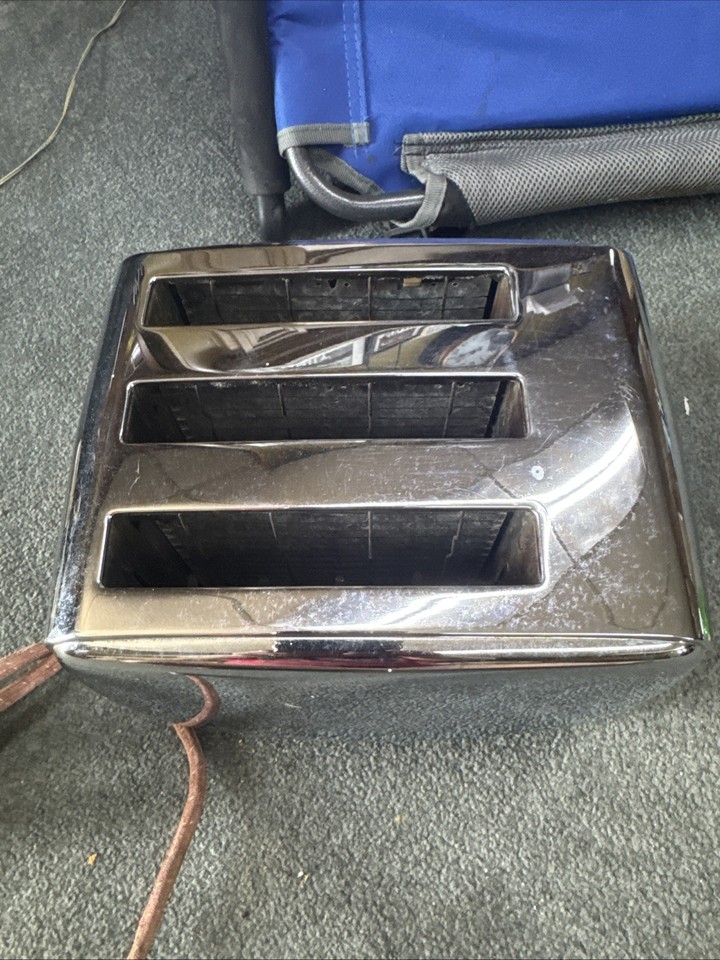 Rare Find. 3 Slice Toaster Master Super Deluxe. Automatic Toaster | eBay