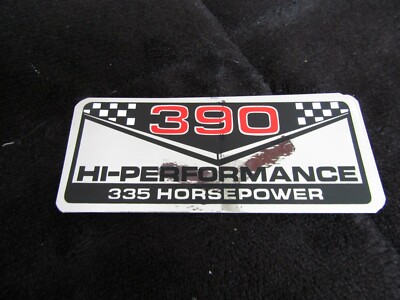 FORD 390 HIGH PERFORMANCE HI-PERFORMANCE 335 HORSEPOWER AIR CLEANER ...