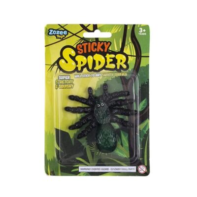 Window Super Sticky Spider Glass Wall Fun Kids Stretchy Toy Play | eBay