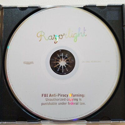In The Morning by Razorlight Single Promo CD Universal 2006 | eBay