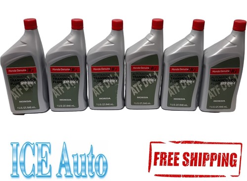 New Honda ATF DW-1 Fluid 08200-9008 Automatic Trans Fluid 6 Quarts | eBay