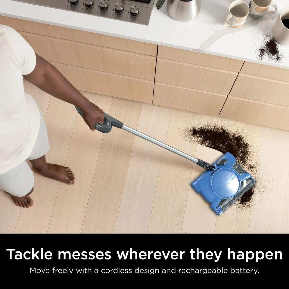 Shark Rechargeable Floor and Carpet Sweeper 10in Rechargeable Floor ...