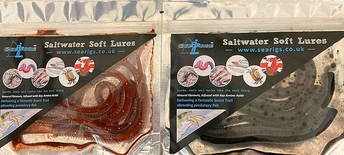WHOLE BLACK LUGWORM + RAGWORM IN NATURAL OIL, SOFTEC ARTIFICIAL SEA ...