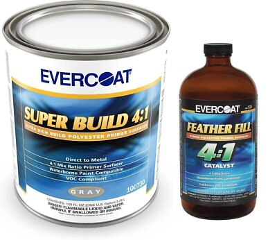 Evercoat 730 Super Build 4:1 Polyester Primer Surfacer w/Catalyst ...