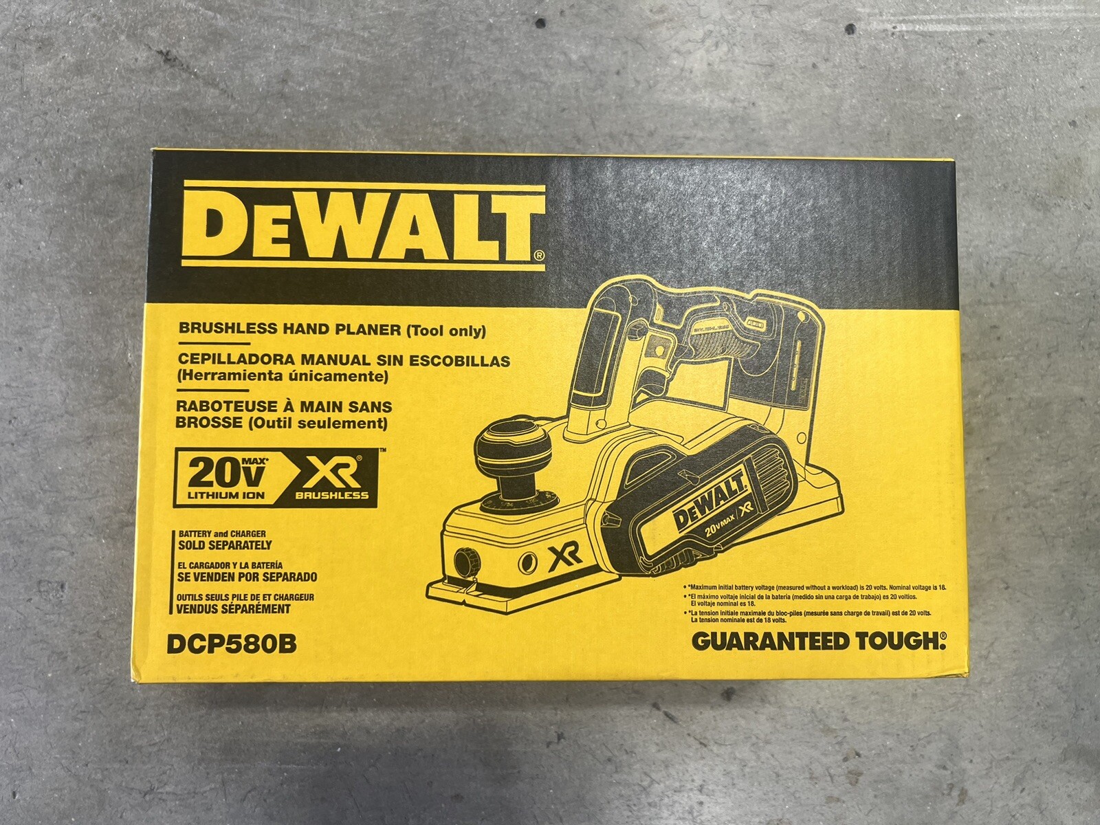 DeWalt DCP580B 20V MAX Li-Ion Brushless Planer Bare Tool 885911450126| eBay