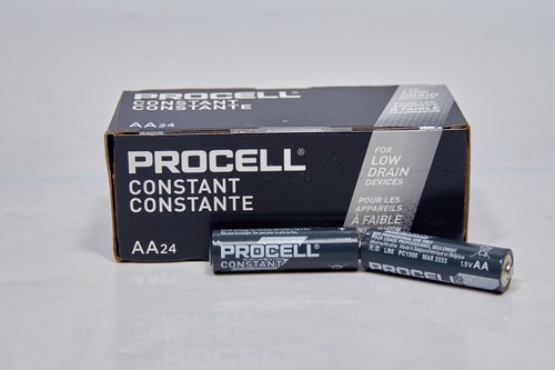 24 AA Duracell Procell Constant Alkaline Batteries 1.5V - LR6 - Low ...