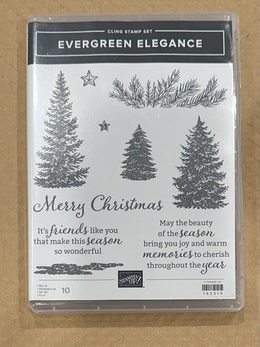 Stampin Up! Evergreen Elegance Christmas Tree Stamp Set Holiday ...