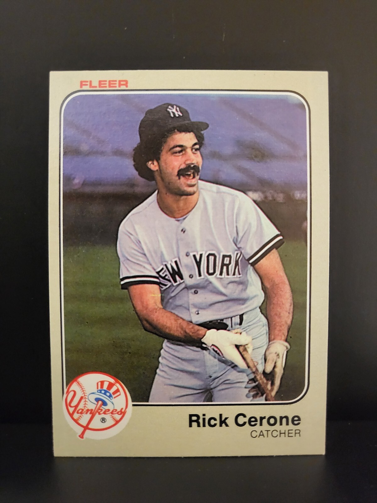 1983 Fleer - #376 Rick Cerone - NEW YORK YANKEES | eBay
