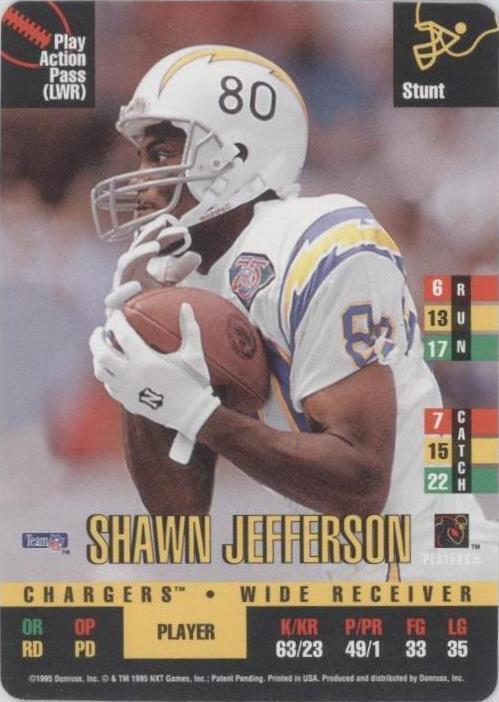 1995 Donruss Red Zone - Shawn Jefferson for sale online | eBay