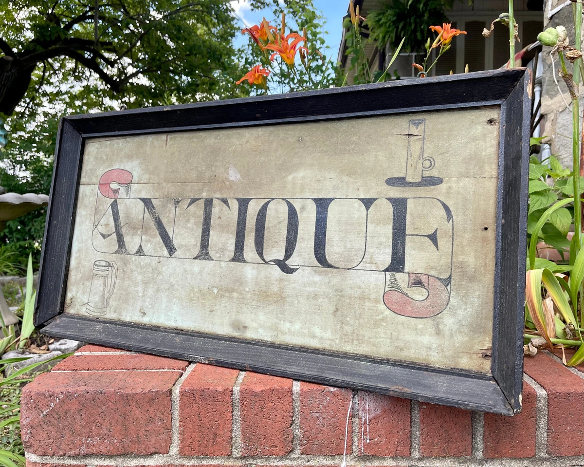 Antique Shop Sign