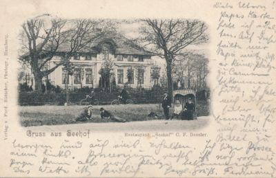 AK, Litographie, Amburgo - Ristorante "Seehof", 1904; 5026-100 | eBay