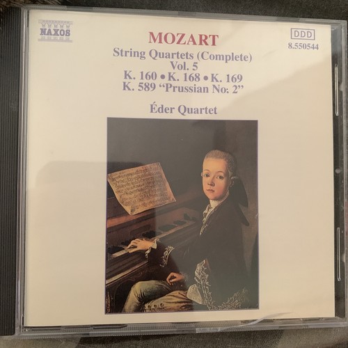 Mozart; Éder Quartet - Mozart String Quartets (Complete) Vol.5cd(b81/8)ukimpfree | eBay