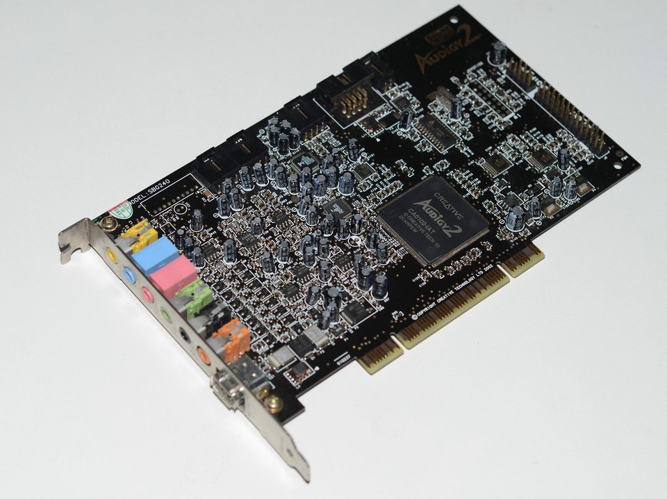 CREATIVE LABS SOUND BLASTER AUDIGY 2 7.1 AUDIO SOUND CARD SB0240 | eBay