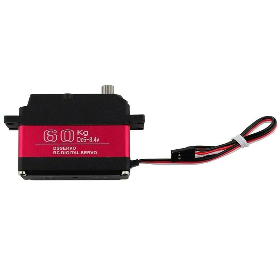 60kg Metal Gear Digital Steering Servo For Axial SCX6 1/6 RC Car Parts ...