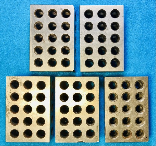 5 MILLING/BRIDGEPORT/JiG BORE FIXTURE TOOLING SET UP BLOCKS | eBay