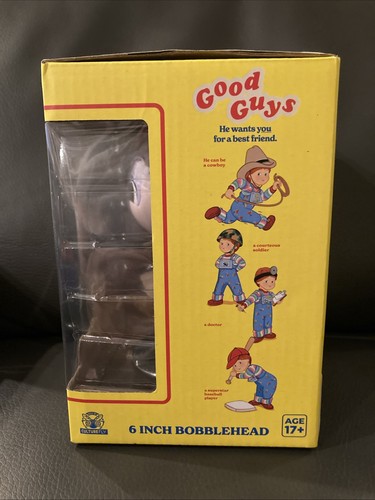 Culturefly Chucky Good Guys Childs Play 6" Bobblehead Polyresin Figure ...