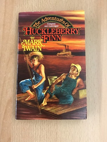 1989 Tor Books-The Adventures of Huckleberry Finn by Mark Twain ...