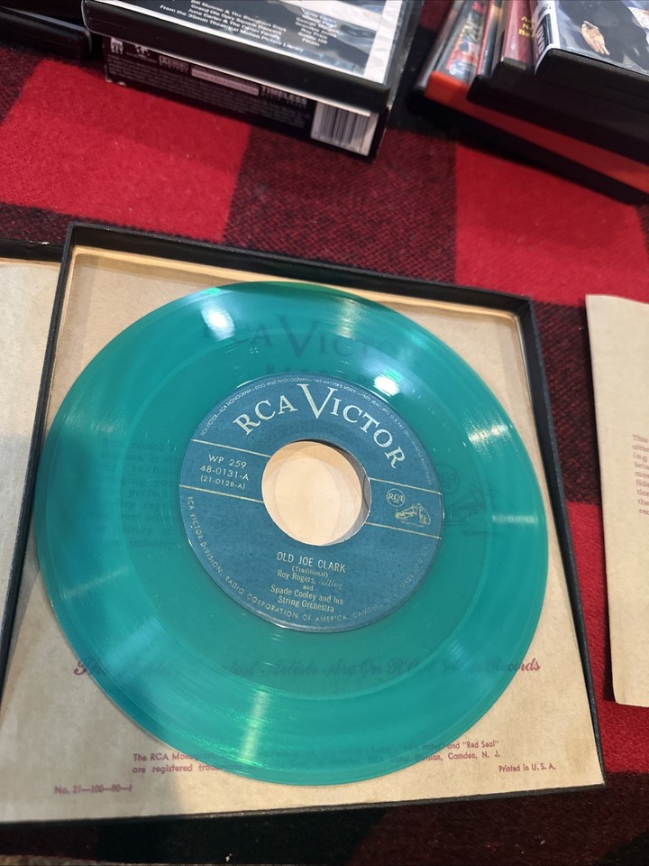 Rare Country 45 Set- Roy Rogers & Spade Cooley - Skip To My Lou - RCA ...