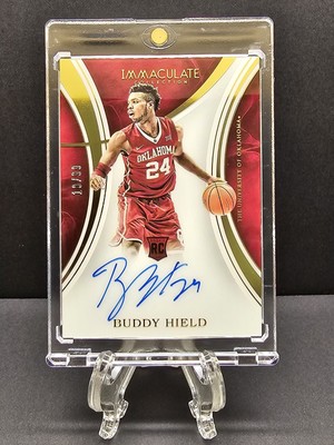 Buddy Heild 2016-17 Panini Immaculate - Rookie Autographs 10/99 On Card ...