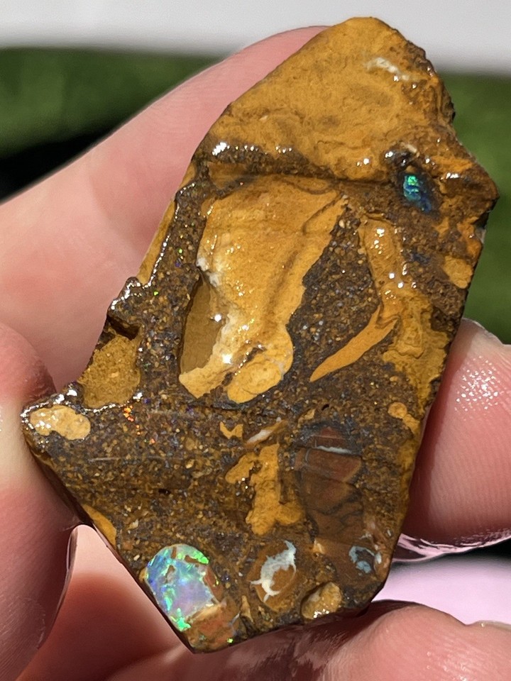 Boulder Opal Australian Opals Pattern Colour Precious Stones Gemstone ...