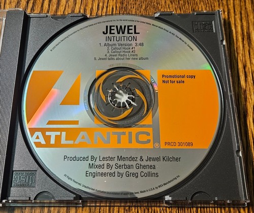 Jewel Intuition US Promo CD 2003 Atlantic Records. Rare | eBay