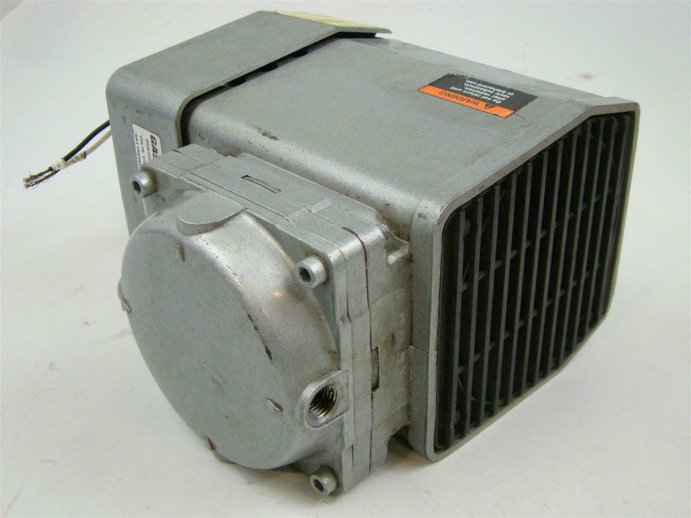 Gast Compressor Vacuum Pump (Max PSI: 60) 115V/4.2A/60hz, DOA-PA701-AA ...